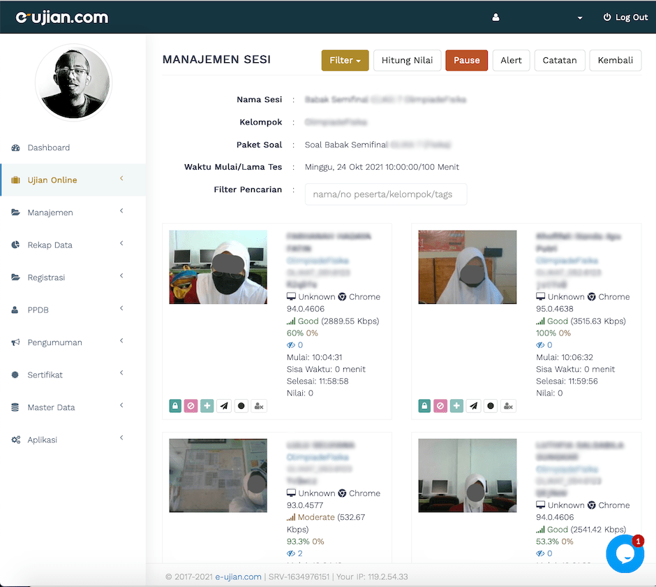 E-Ujian | Ujian online tanpa ribet!