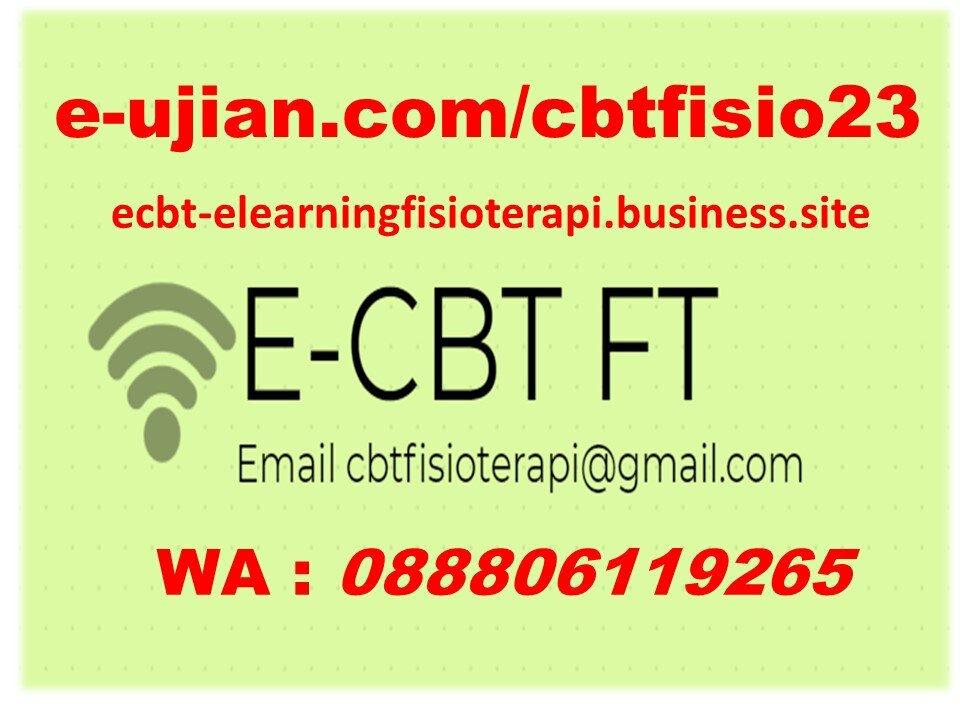E CBT FISIOTERAPI - PT KSGI | E-Ujian